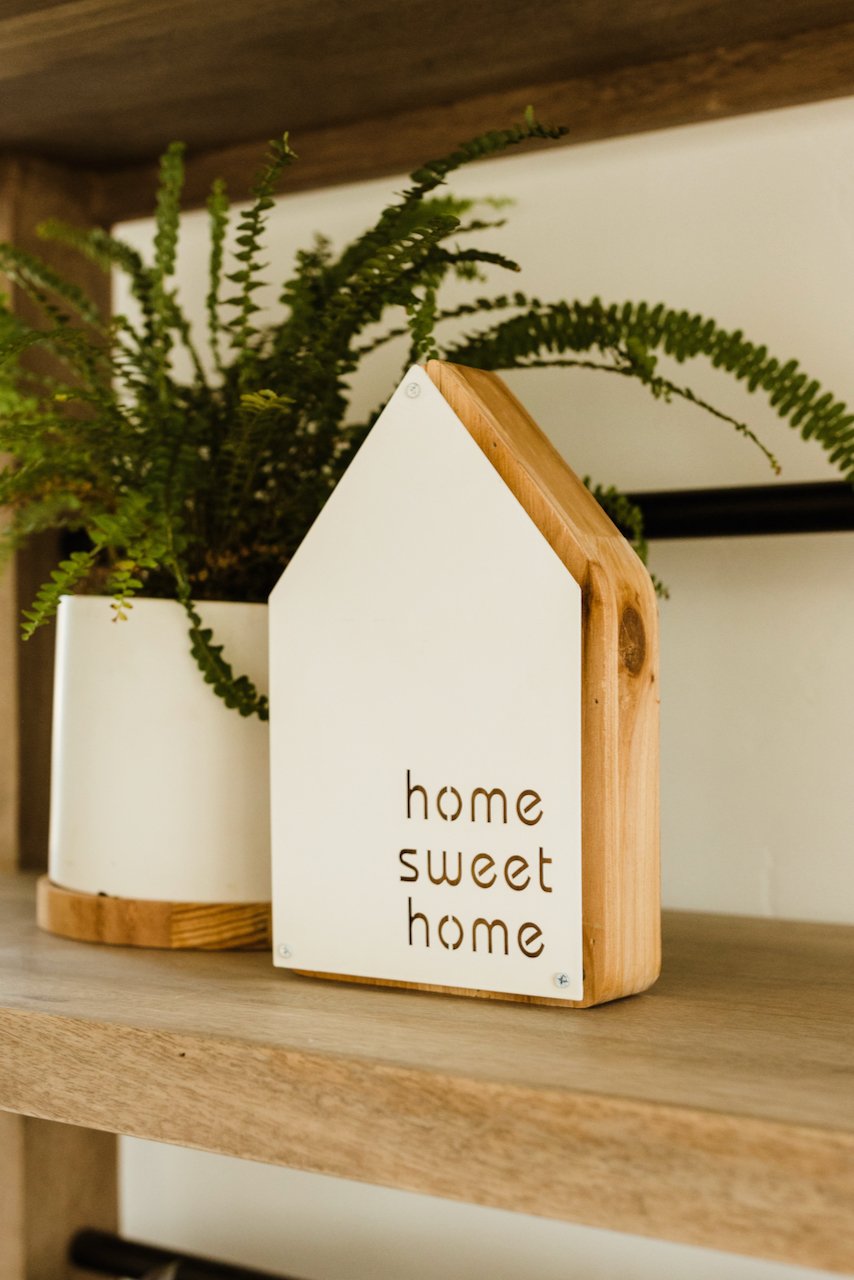Home Sweet Home Tabletop Sign – Rettel Co.